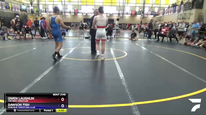 160 lbs 1st Place Match - Owen Laughlin, The Best Wrestler vs Dawson ...
