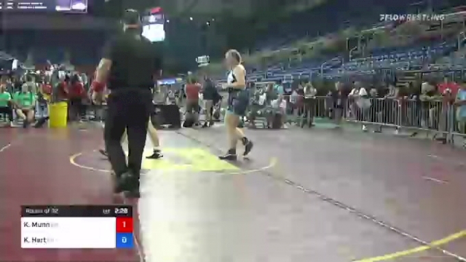 200 lbs Round Of 32 - KayLyn Munn, Missouri vs Kami Hart, Oregon
