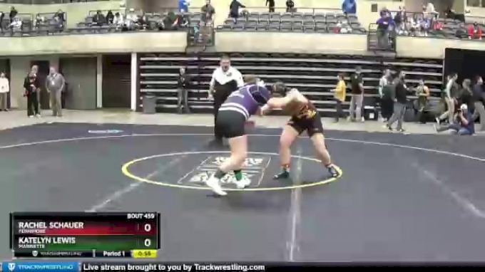 165 lbs 3rd Place Match - Katelyn Lewis, Marinette vs Rachel Schauer ...