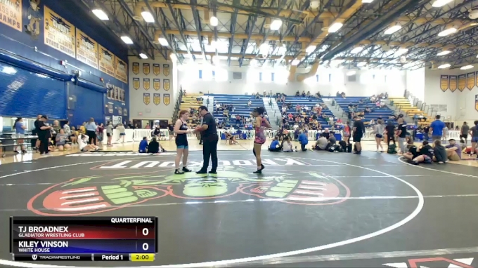 139 lbs Quarterfinal - Tj Broadnex, Gladiator Wrestling Club vs Kiley ...