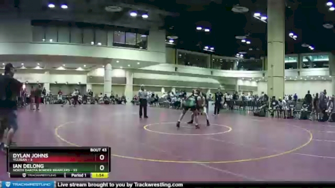 152 lbs Round 9 (10 Team) - Ian Delong, North Dakota Border Brawlers vs ...