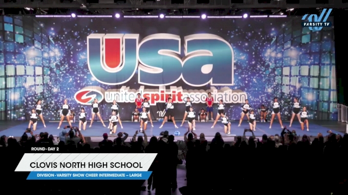 Clovis North High School [2024 Varsity Show Cheer Intermediate -- Large Day 2] 2024 USA Spirit ...