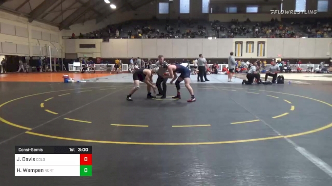 Match - Jayson Davis, Colorado State University - Pueblo vs Hayden ...