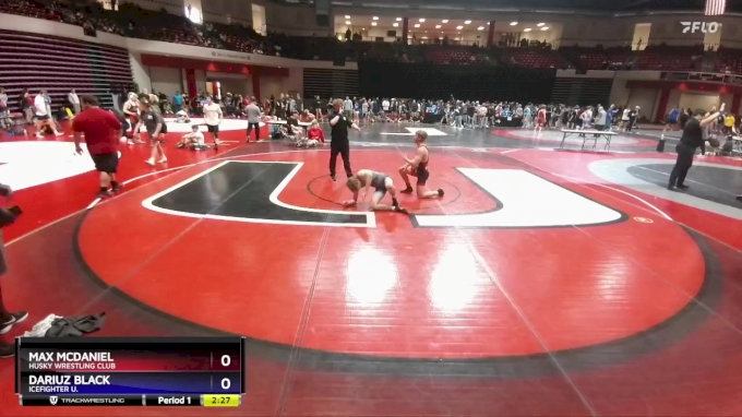 138 lbs Cons. Round 4 - Max McDaniel, Husky Wrestling Club vs Dariuz Black, IceFighter U.
