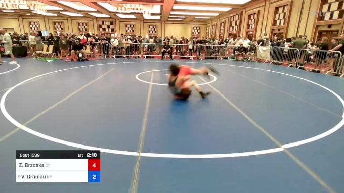 106 lbs Consolation - Zach Brzoska, Ct vs Vincent Graulau, Ny