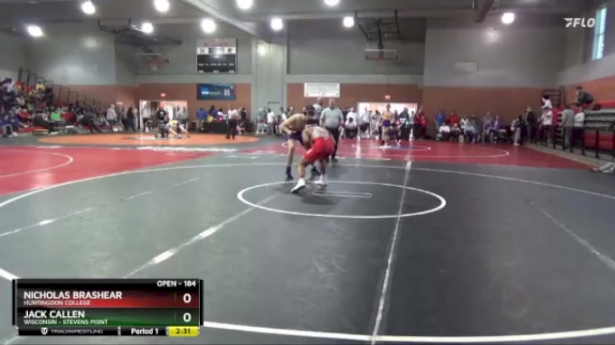 184 lbs Quarterfinal - Nicholas Brashear, Huntingdon College vs Jack ...