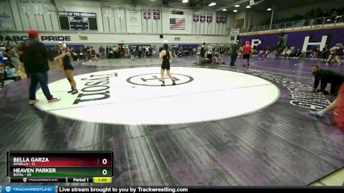 105 lbs Cons. Semi - Bella Garza, Othello vs Heaven Parker, Royal