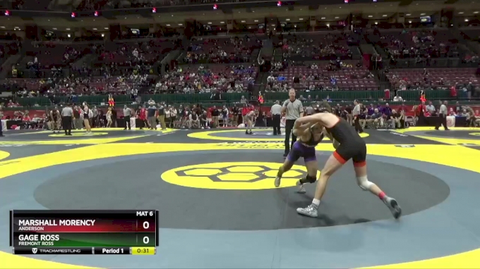 D1-126 lbs Cons. Round 1 - Marshall Morency, Anderson vs Gage Ross ...