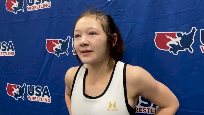Renee Hudson: 105-lb 2025 Girls' USAW Preseason Nationals Champion