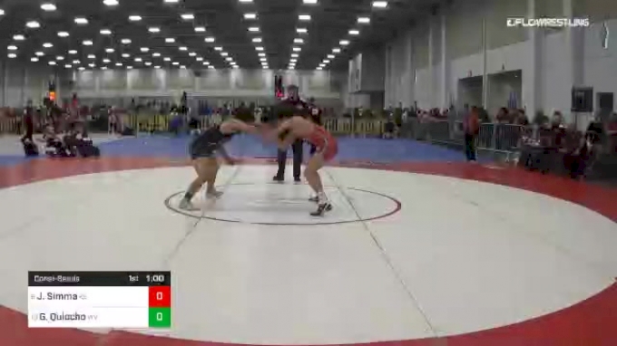 145 lbs Consolation - Jared Simma, KS vs Gavin Quiocho, WV