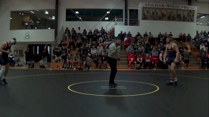 174 lbs Champ. Round 1 - Brandon Kiser, West Liberty vs Elliott Rodgers ...