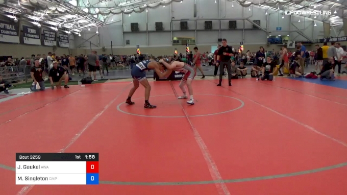 65 kg Consi Of 32 #1 - Jack Gaukel, The Arena Wrestling Academy vs ...