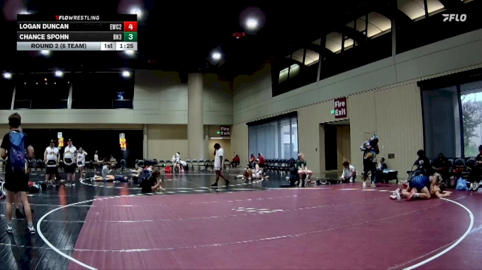 150 lbs Round 2 (6 Team) - Chance Spohn, Black Hive #3 vs Logan Duncan ...