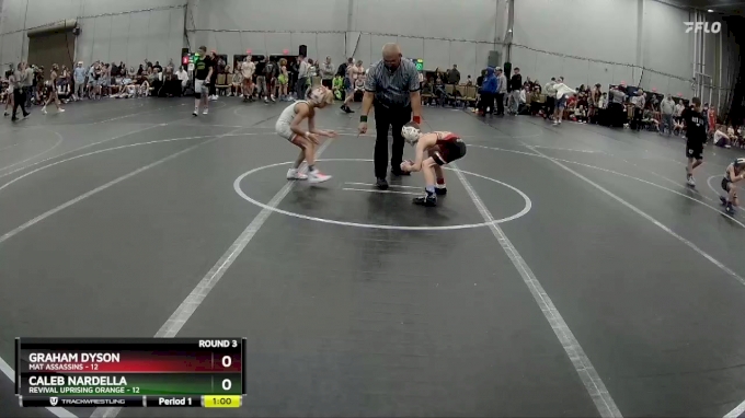 60 lbs Round 3 (3 Team) - Caleb Nardella, Revival Uprising Orange vs Graham Dyson, Mat Assassins