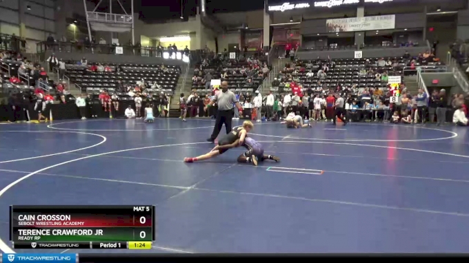 90 lbs Quarterfinal - Cain Crosson, Sebolt Wrestling Academy vs Terence ...