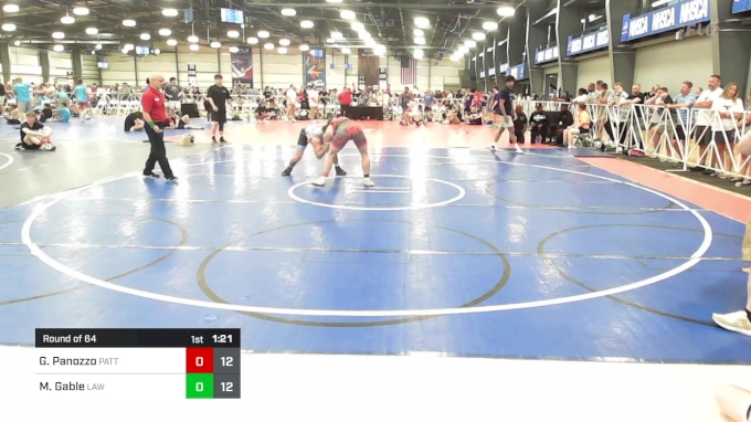 152 lbs Round Of 64 - Giani Panozzo, Patton Trained Blue vs Marcus ...