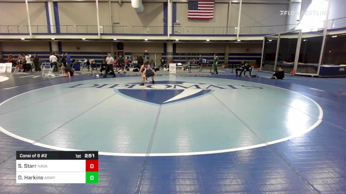 165 lbs Consi Of 8 #2 - Sammy Starr, Naval Academy vs Dalton Harkins ...