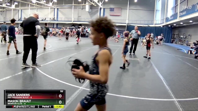52 lbs Round 3 (6 Team) - Jack Sanders, Mat Assassins Black vs Mason ...