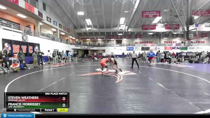 149 lbs 3rd Place Match - Francis Morrissey, Life University vs Steven ...