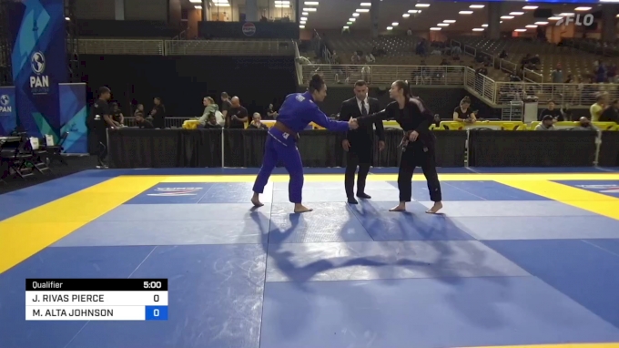 JILL RIVAS PIERCE vs MAYLEAN ALTA JOHNSON 2024 Pan Jiu Jitsu IBJJF ...