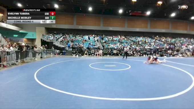 110 lbs Cons. Round 4 - Michelle Mobley, Oak Ridge vs Evelynn Tubera, Ceres