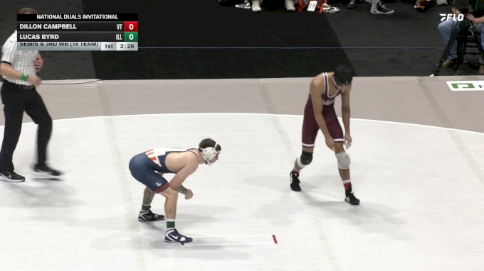 133 lbs Semis & 3rd Wb (16 Team) - Dillon Campbell, Virginia Tech vs ...