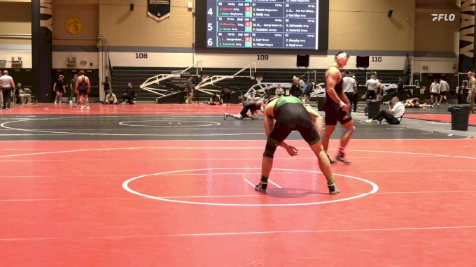184 lbs Quarterfinal - Dave Barrett, Army vs John Baker, Binghamton