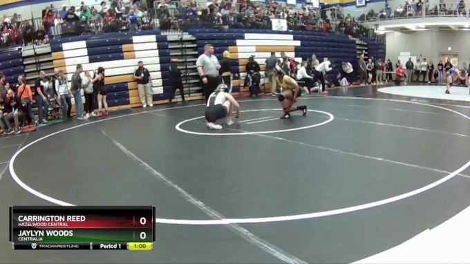 115 lbs. Cons. Round 2 - Carrington Reed, Hazelwood Central vs Jaylyn ...