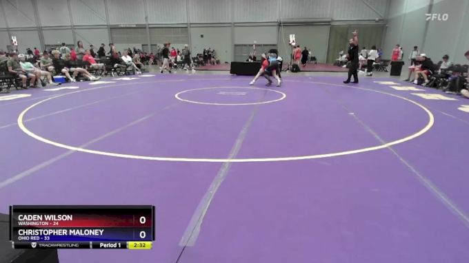 190 lbs Placement Matches (8 Team) - Caden Wilson, Washington vs ...