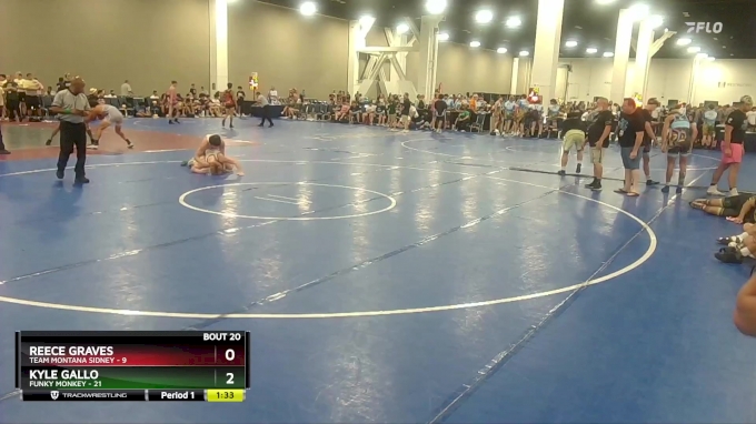 144 lbs Round 4 (10 Team) - Reece Graves, Team Montana Sidney vs Kyle ...