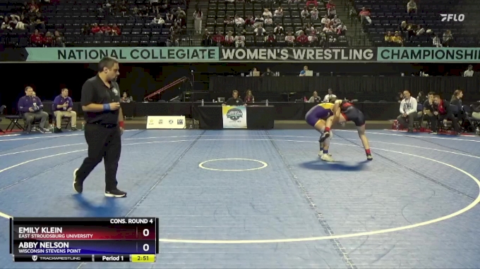 116 lbs Cons. Round 4 - Emily Klein, East Stroudsburg University vs ...