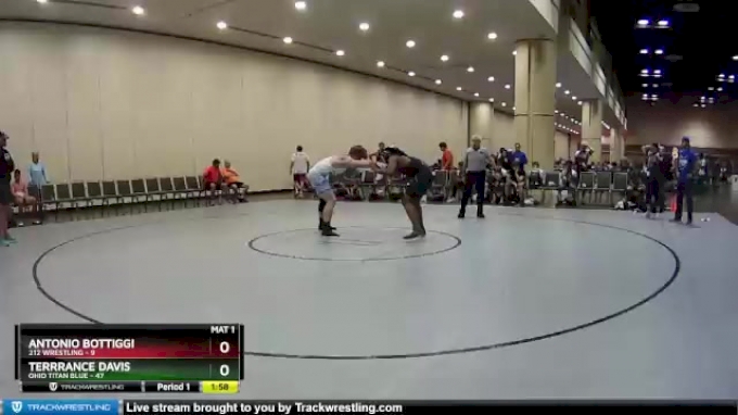 220 lbs Round 5 (10 Team) - Terrrance Davis, Ohio Titan Blue vs Antonio ...
