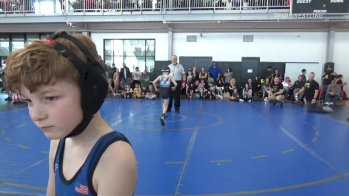52 lbs Semifinal - Braden Flowers, Grindhouse Wrestling vs Korbin ...
