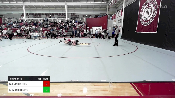 157 lbs Round Of 16 - Graham Furtick, Metrolina Christian vs Eli ...