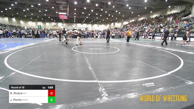 125 lbs Round Of 16 - Raymond Rivera, RedWave Wrestling vs Jaydon ...