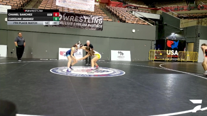 Cadet Girls - 115 lbs 1st Place Match - Briana Ochoa Castro, Alisal ...
