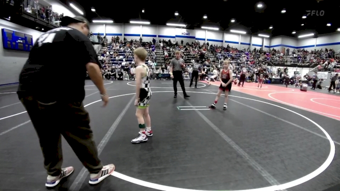 61 lbs Consi Of 8 #1 - Aiden Oliver, Weatherford Youth Wrestling vs ...
