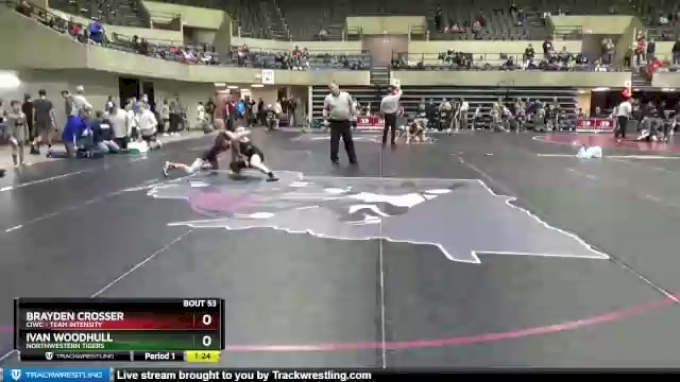 125 lbs Cons. Semi - Brayden Crosser, CIWC - Team Intensity vs Ivan ...