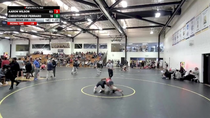 133 lbs Cons. Round 3 - Christopher Ferraro, Thomas More vs Aaron ...