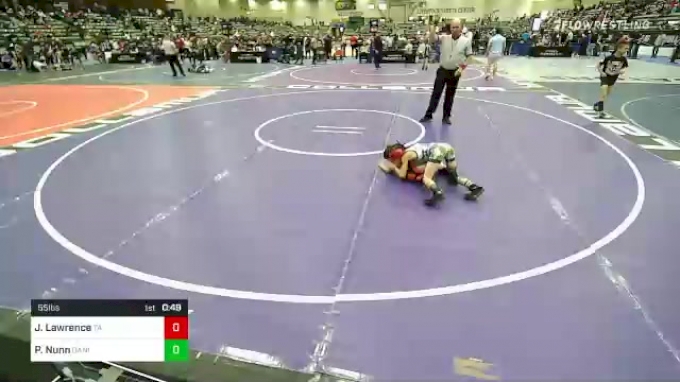 55 lbs Semifinal - Julian Lawrence, Team Aggression vs Princeton Nunn ...