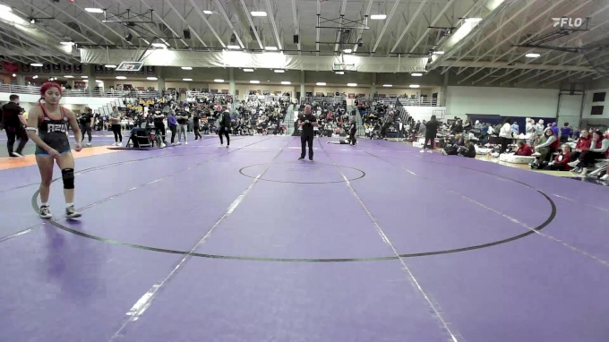 110 lbs Cons. Round 2 - Grace Conner, York University vs Ajalynn Panoke ...