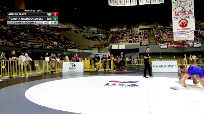 Open Men - 70 lbs Champ. Round 1 - Gary A Galindo Lovell, South San ...