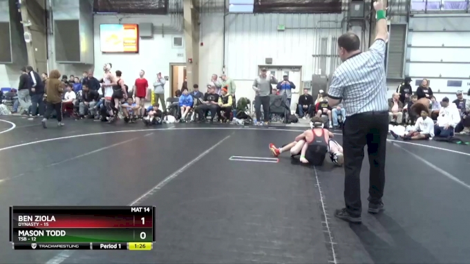 105 lbs Round 3 (8 Team) - Ben Ziola, Dynasty vs Mason Todd, TSB