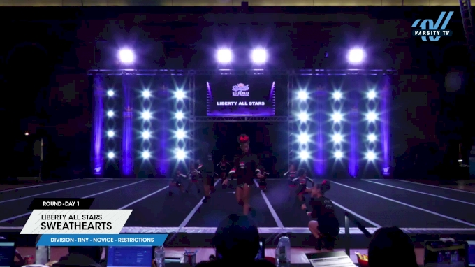 Liberty All Stars - SWEATHEARTS [2024 L1 Tiny - Novice - Restrictions Day 1] 2024 SU Battle at ...