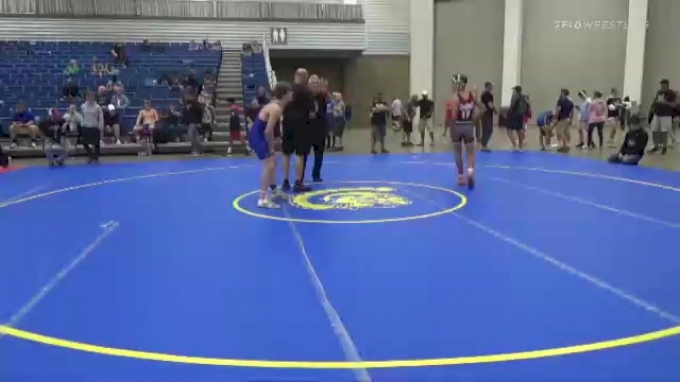 123 lbs Champ. Round 3 - Bryce Morrison, Hamilton Hawkeye WC vs Kade ...