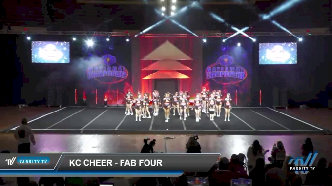 KC Cheer - FAB FOUR [2022 L4 Senior] 2022 America's Best Kansas City ...