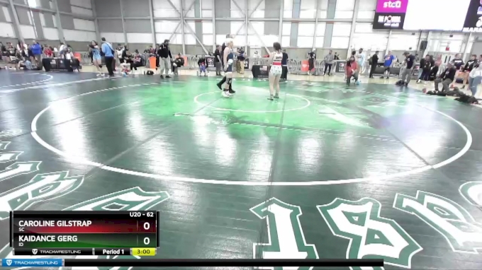 62 lbs Cons. Round 4 - Caroline Gilstrap, SC vs Kaidance Gerg, ID