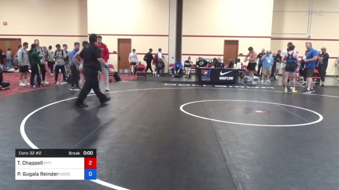 57 kg Cons 32 #2 - Tyler Chappell, Pittsburgh Wrestling Club vs Patrick ...