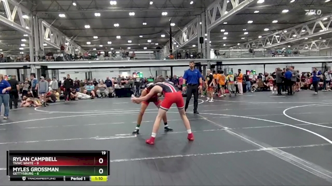 120 lbs Placement (4 Team) - Rylan Campbell, TNWC White vs Myles ...