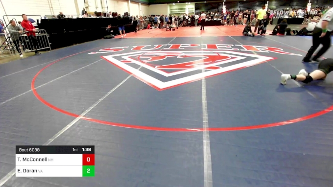 145 lbs Round Of 128 - Teghan McConnell, NH vs Eric Doran, VA